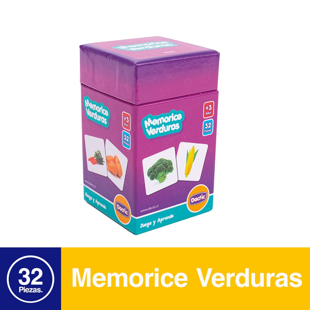 Juego De Mesa Memorice Verdura