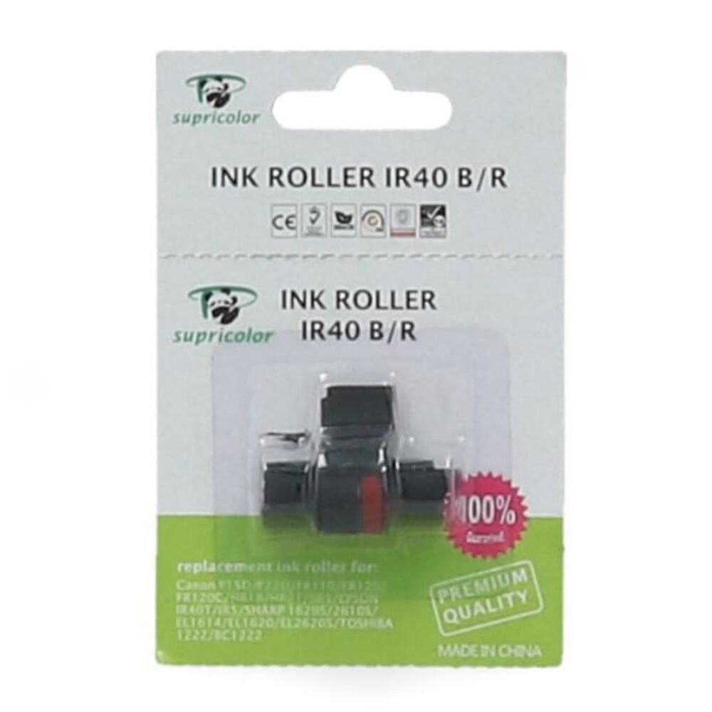 Rodillo Entintador Ir 40T Gr 745 Rojo Y Negro