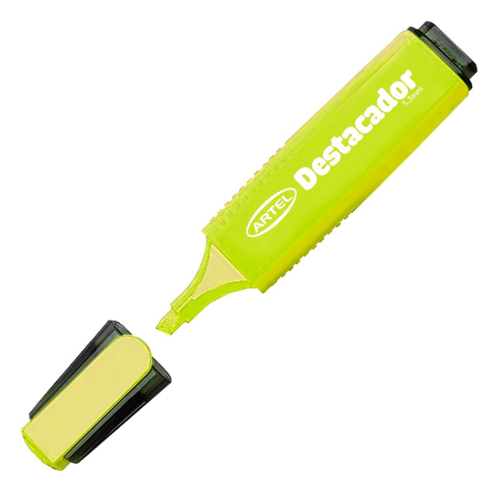 Destacador Escritorio Amarillo