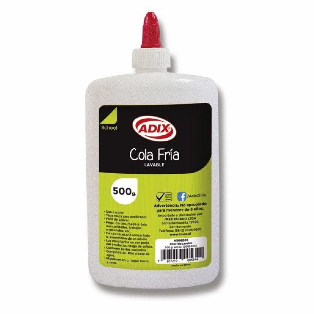 Cola Fría Lavable 500 Gr