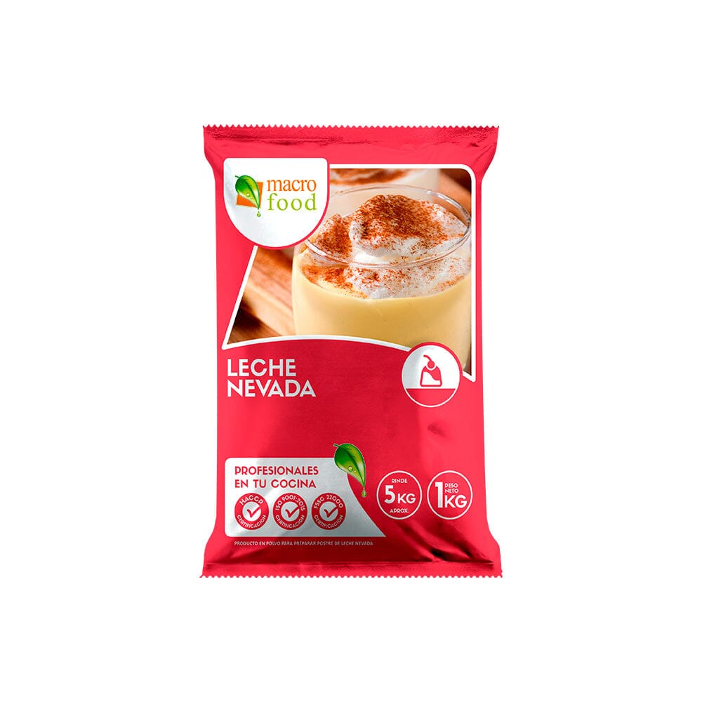 Postre En Polvo Leche Nevada Bolsa 1 Kg