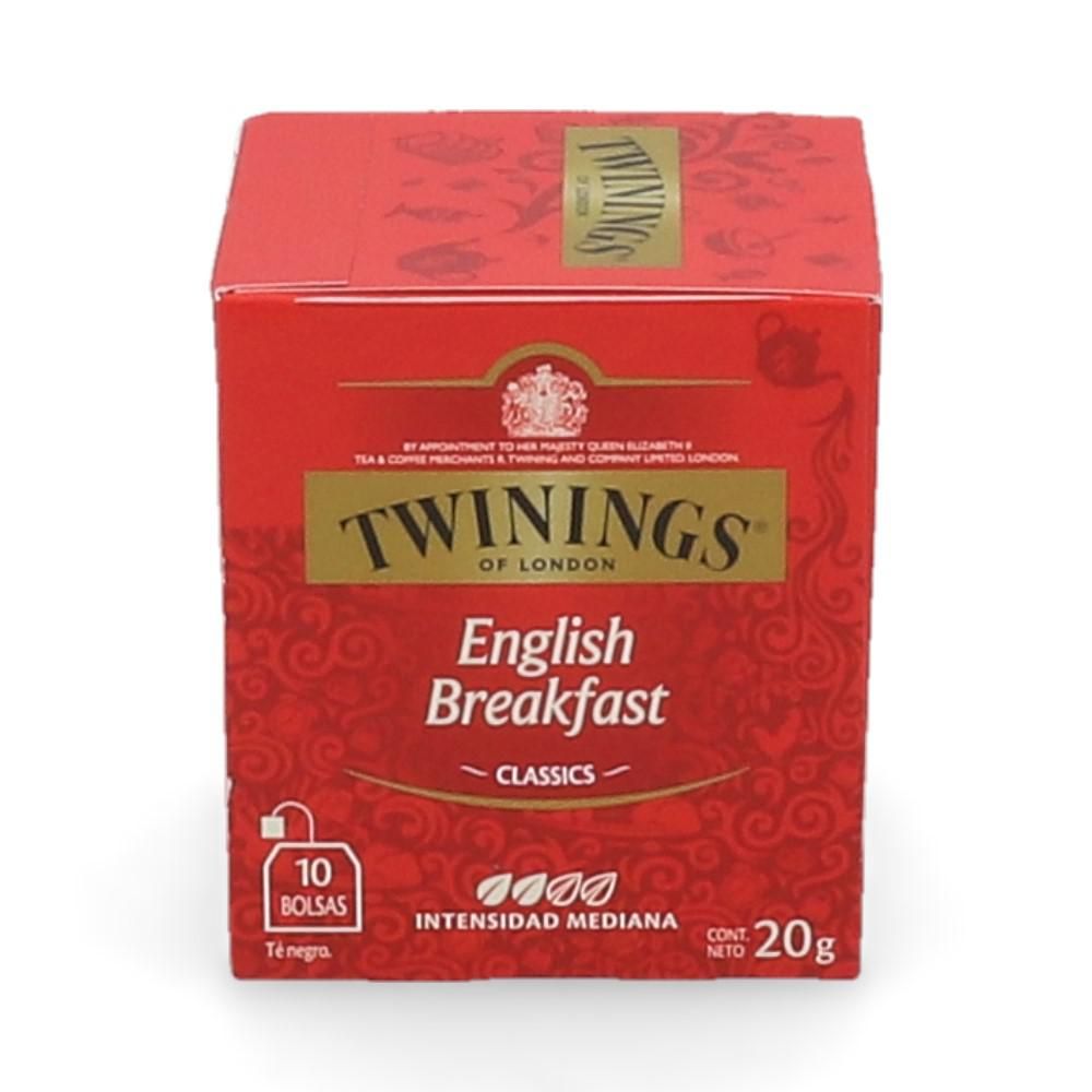 Té Negro English Breakfast 10 Bolsas