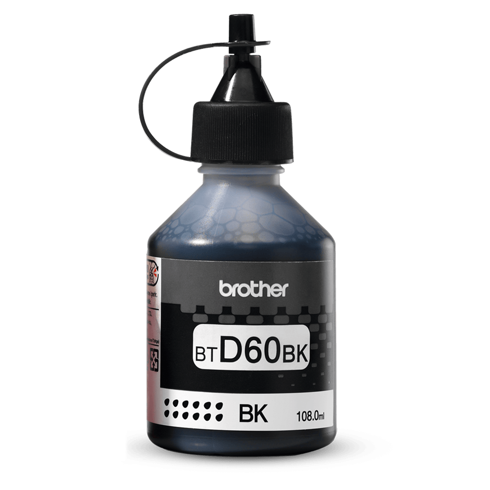 Botella Btd60Bk Negro 108 Ml 6500 Paginas