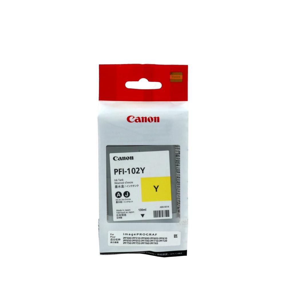 Cartucho Tinta Pfi-102Y Amarillo