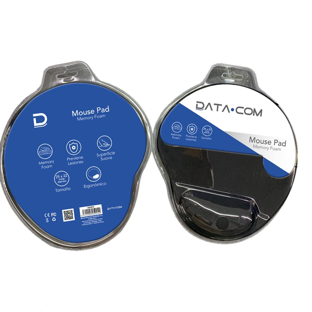 Mousepad Memory Foam Negro