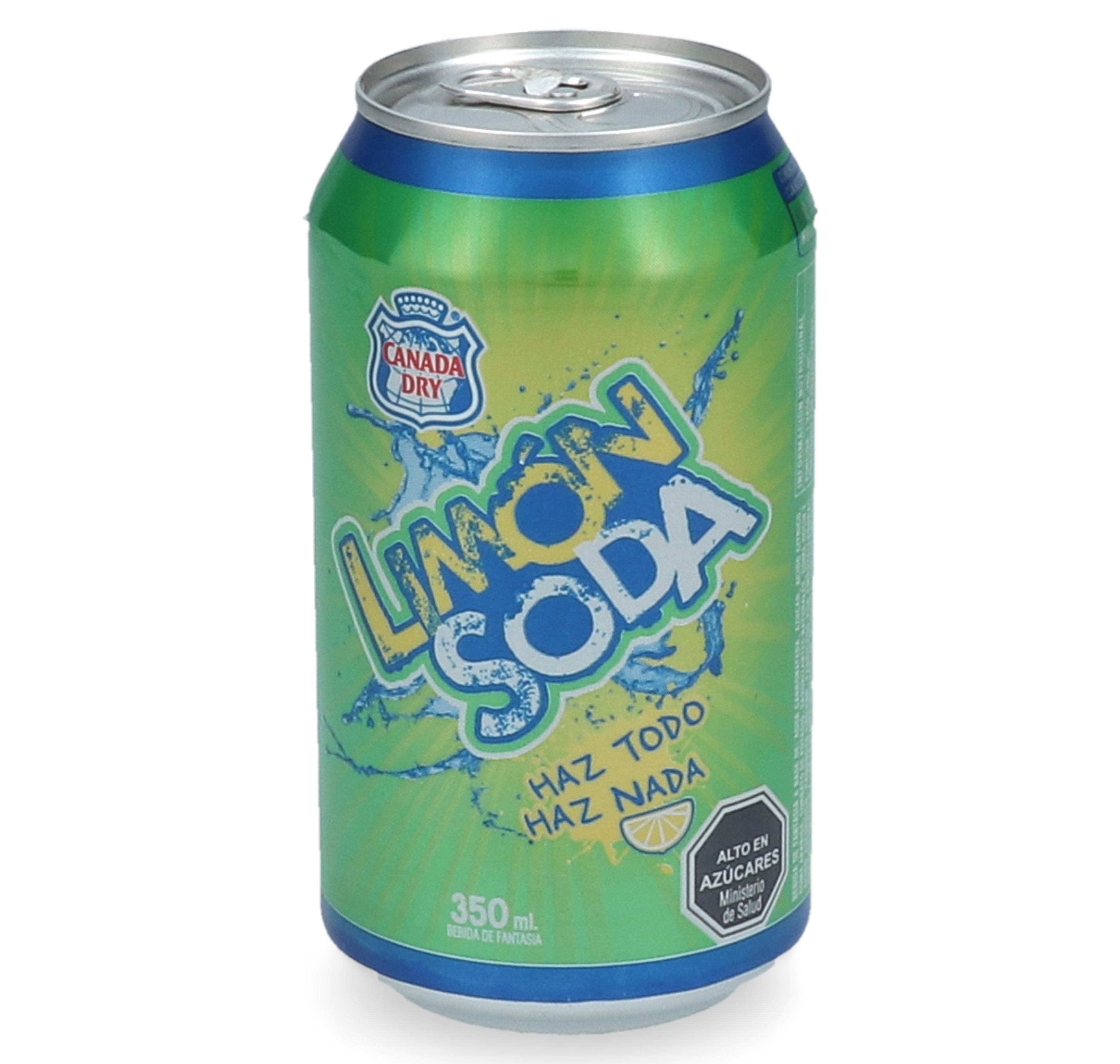 Bebida Lata 350 cc Limón Soda